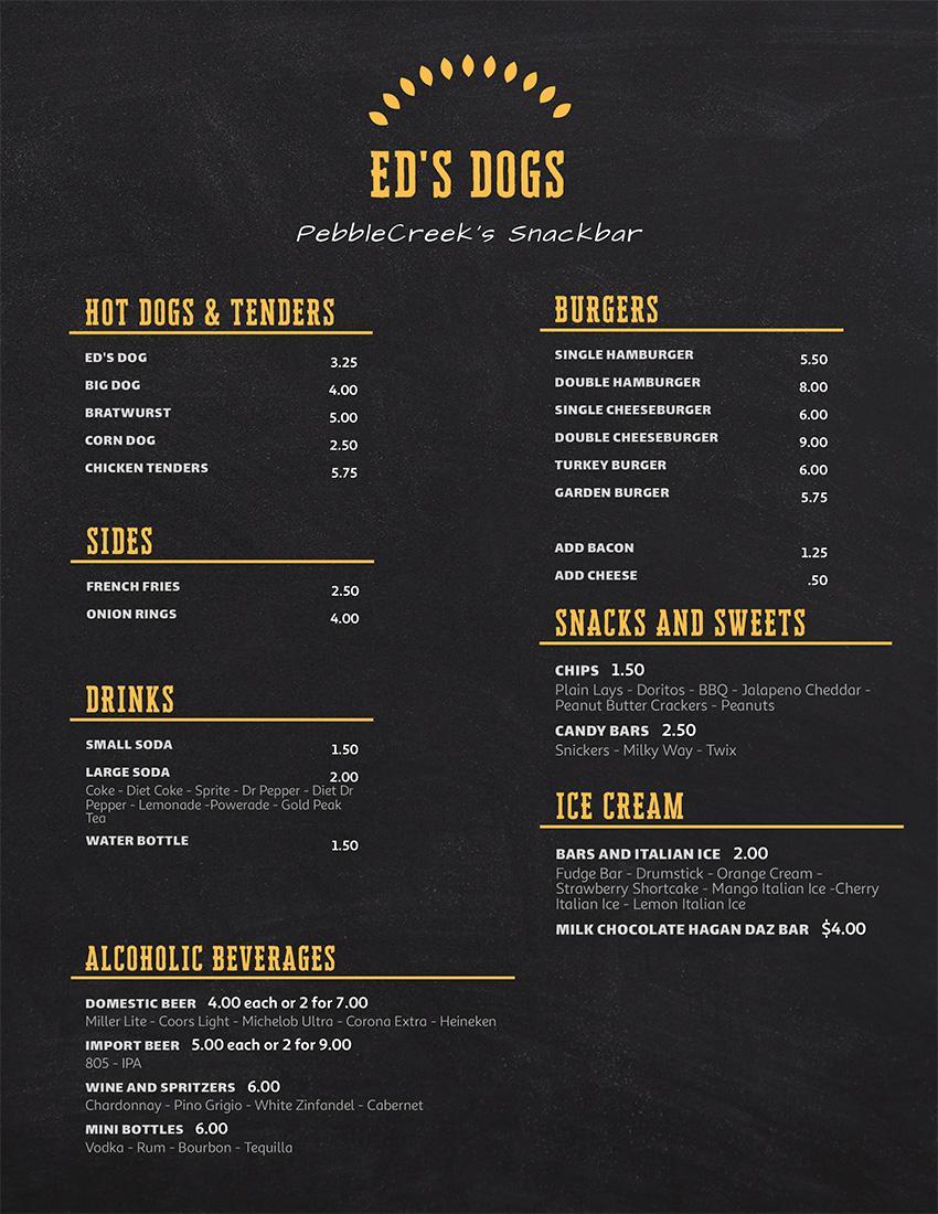 Ed's Dogs - PebbleCreek Homeowner Association